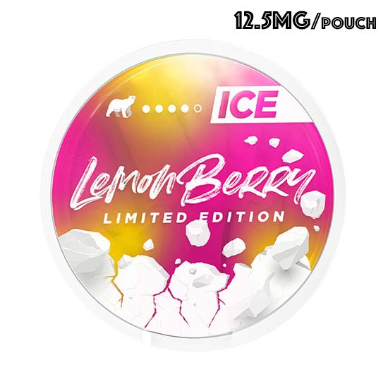 ICE LEMON BERRY SLIM STRONG – Pouch Guru
