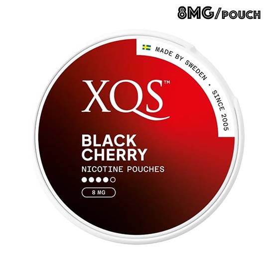 XQS BLACK CHERRY STRONG – Pouch Guru